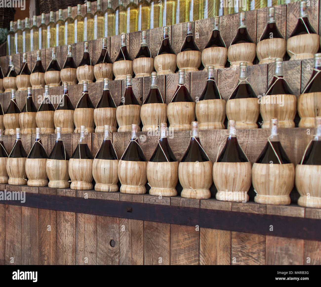 Wine shelf view hi-res stock photography and images - Alamy
