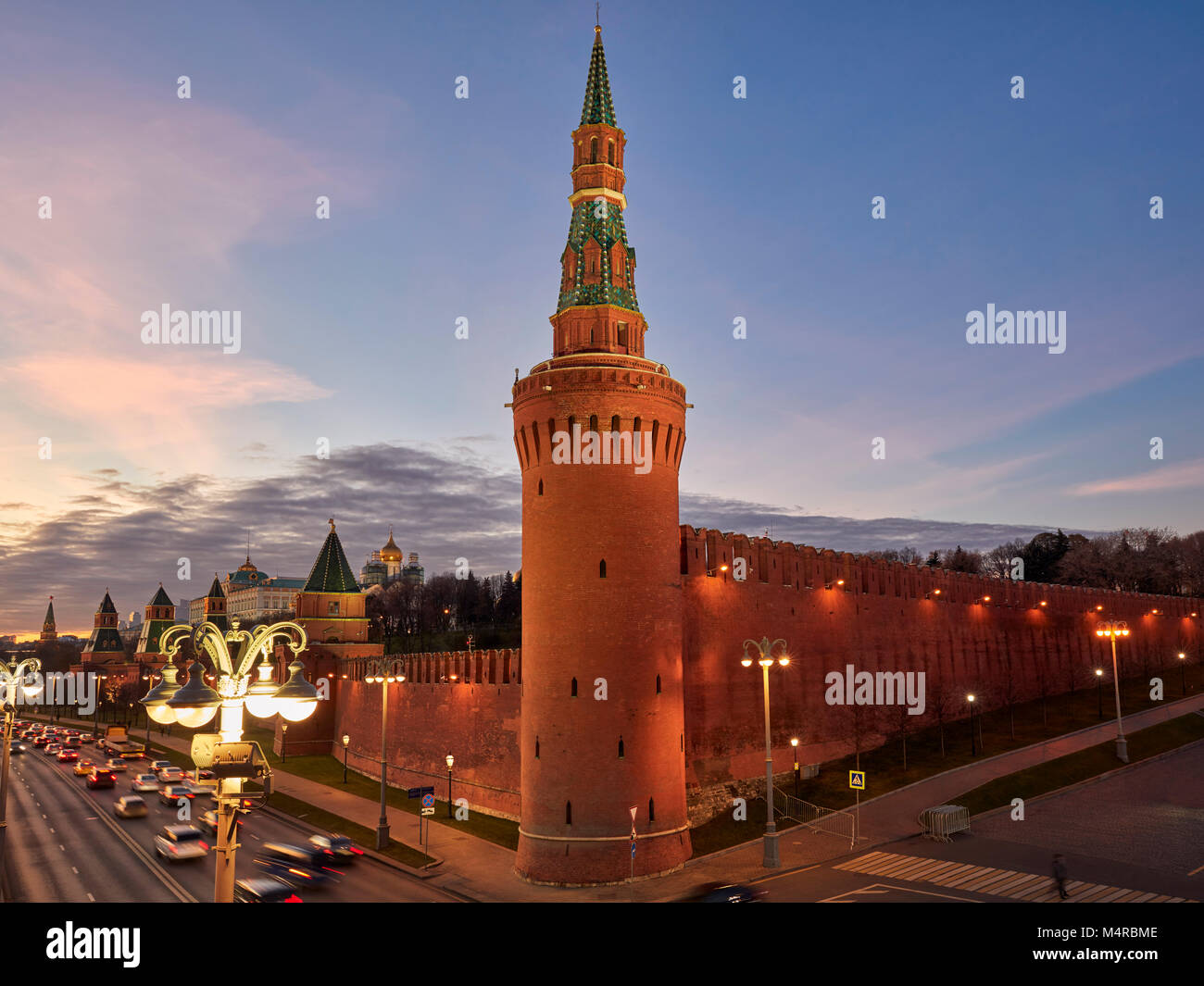 Tower moscow brick russia wall hi-res stock photography and images - Alamy