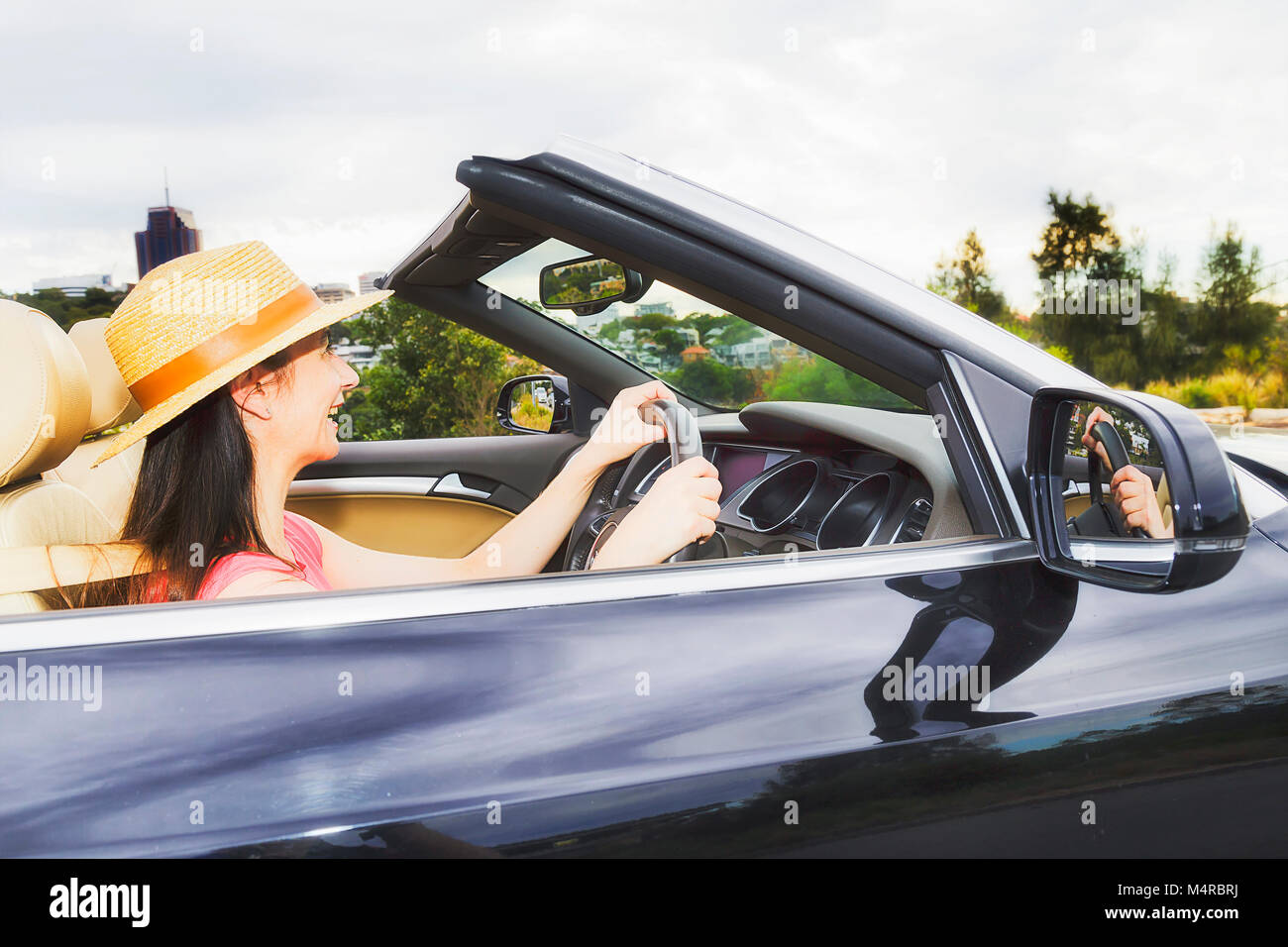 Modern sports car driver High Resolution Stock Photography and Images ...