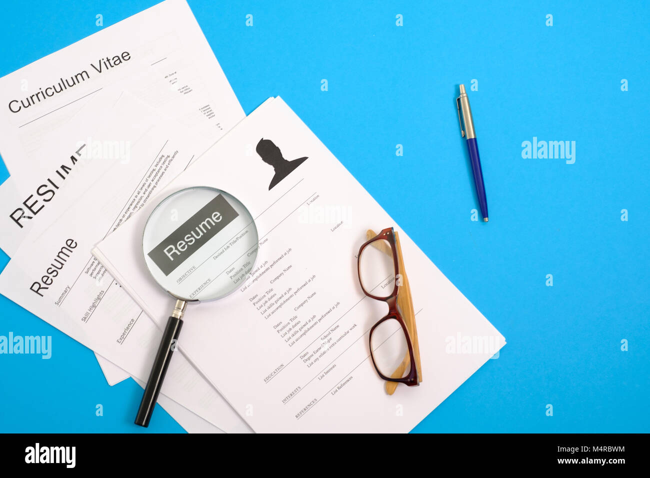 Recruitment papers hi-res stock photography and images - Alamy