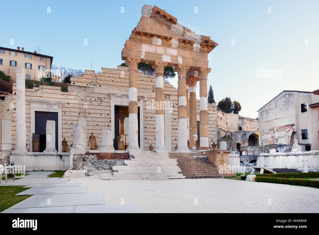 Temple triad capitoline rome hi-res stock photography and images - Alamy