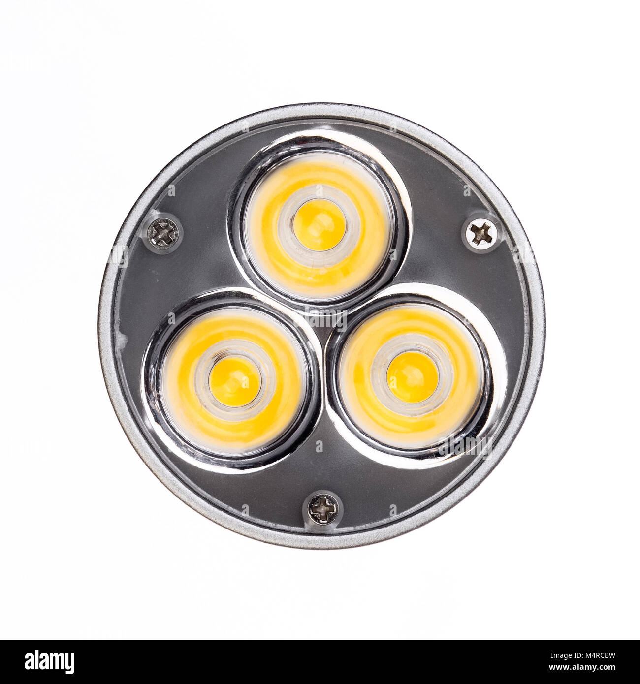 High power LED light bulb on isolated on white. High resolution photo ...