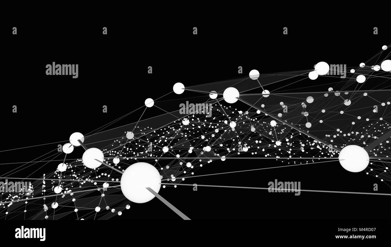 Abstract technology background futuristic network Stock Photo - Alamy