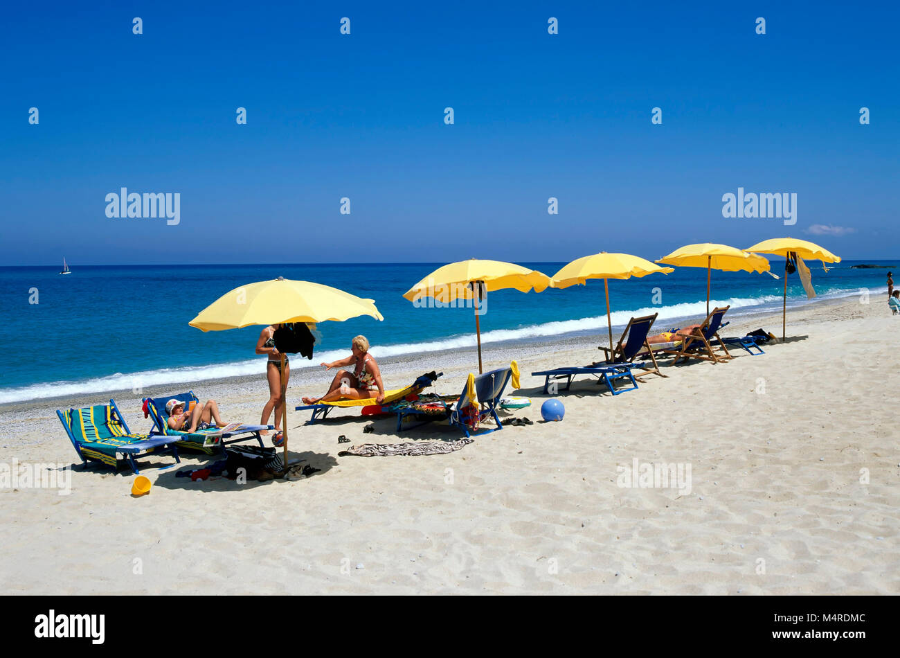 Tropea beach, Calabria, Italy Stock Photo - Alamy