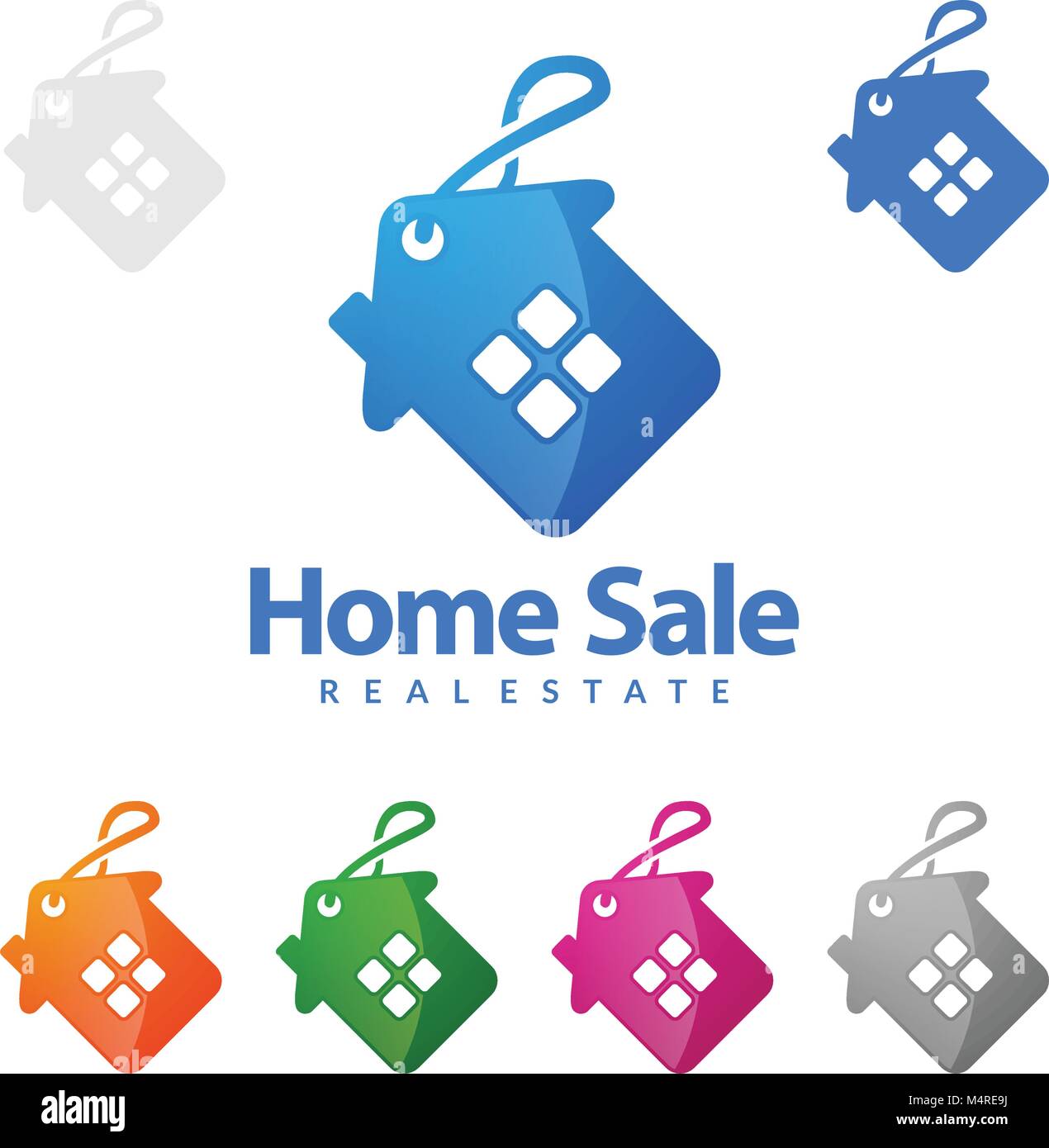 Real Estate Vector Logo Design Simple Realty With Tool And Compass