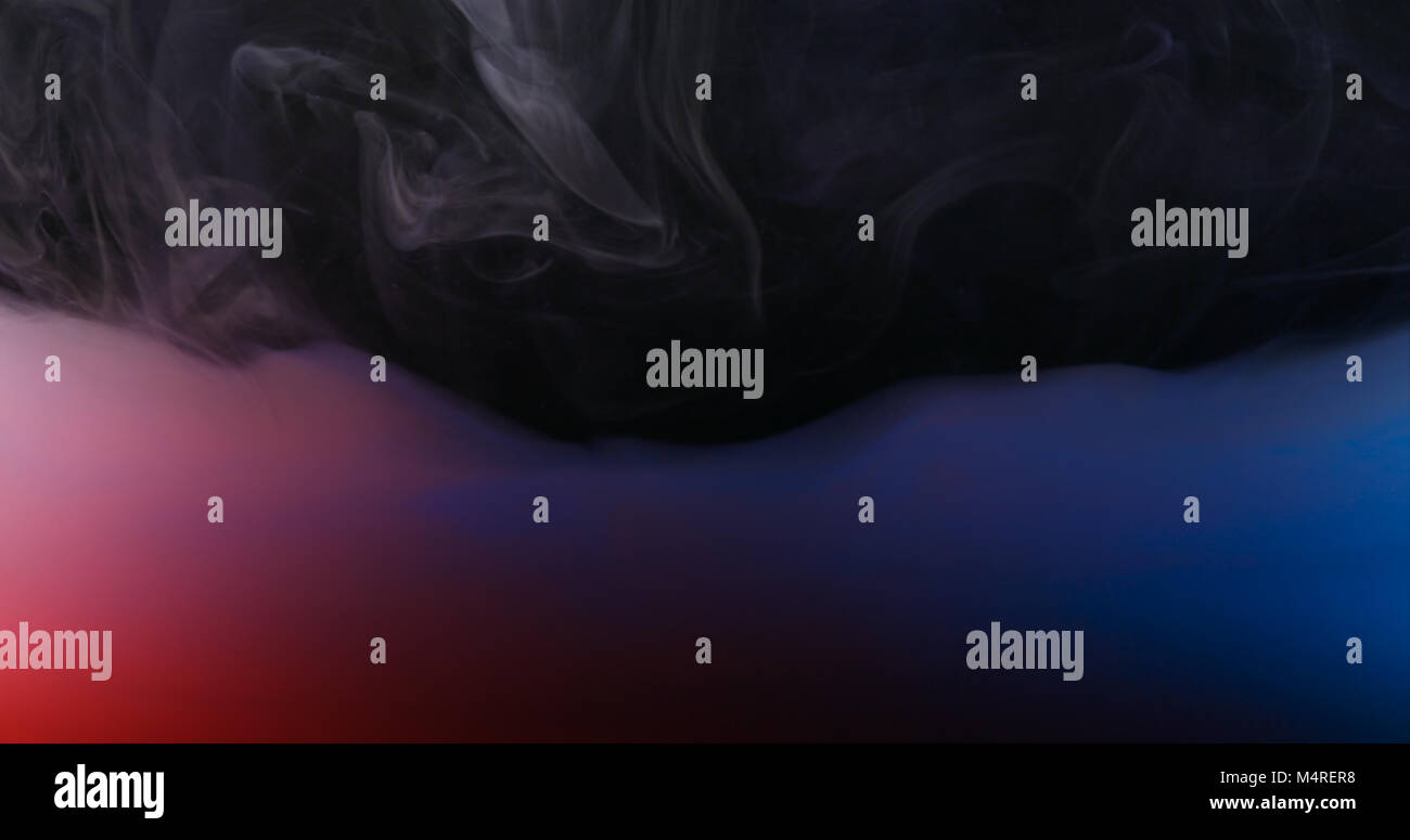 Red Green Blue RGB Paint in Water Creating Artistic Shapes Stock Photo ...