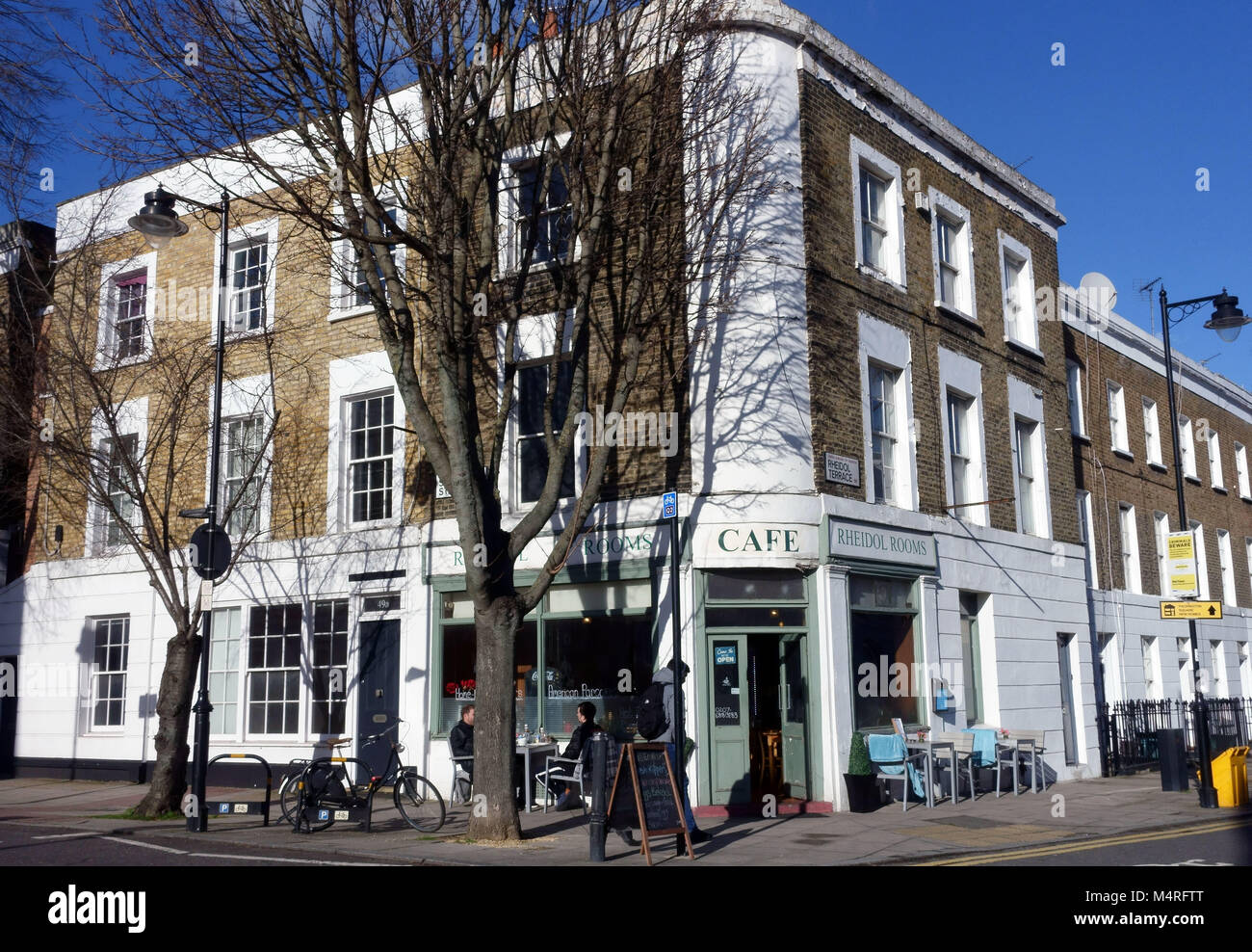 Rheidol Rooms Cafe in Islington, London Stock Photo - Alamy