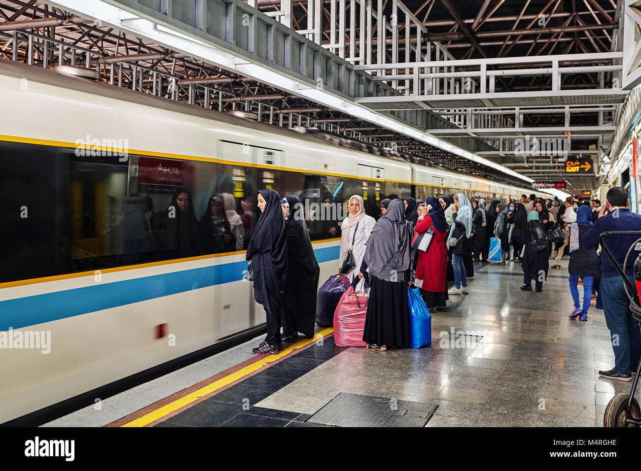 Iranian transportation train platform hi-res stock photography and ...
