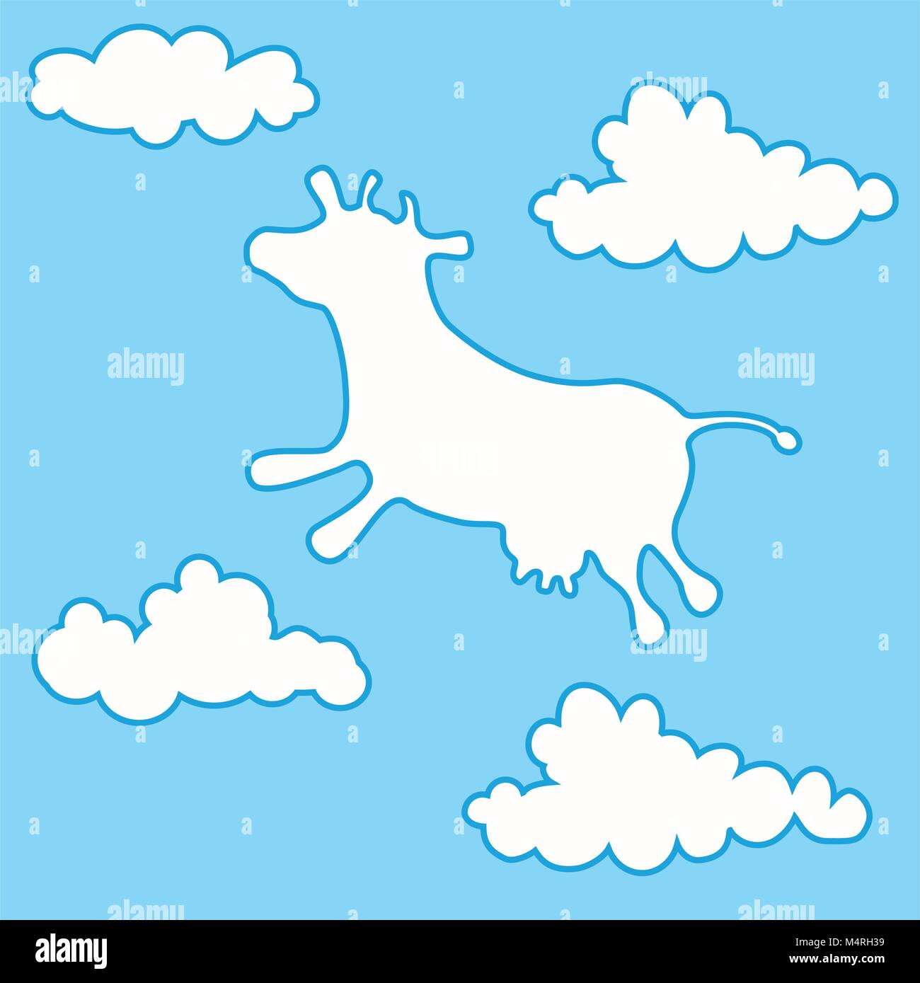 Countryside flying Stock Vector Images - Alamy