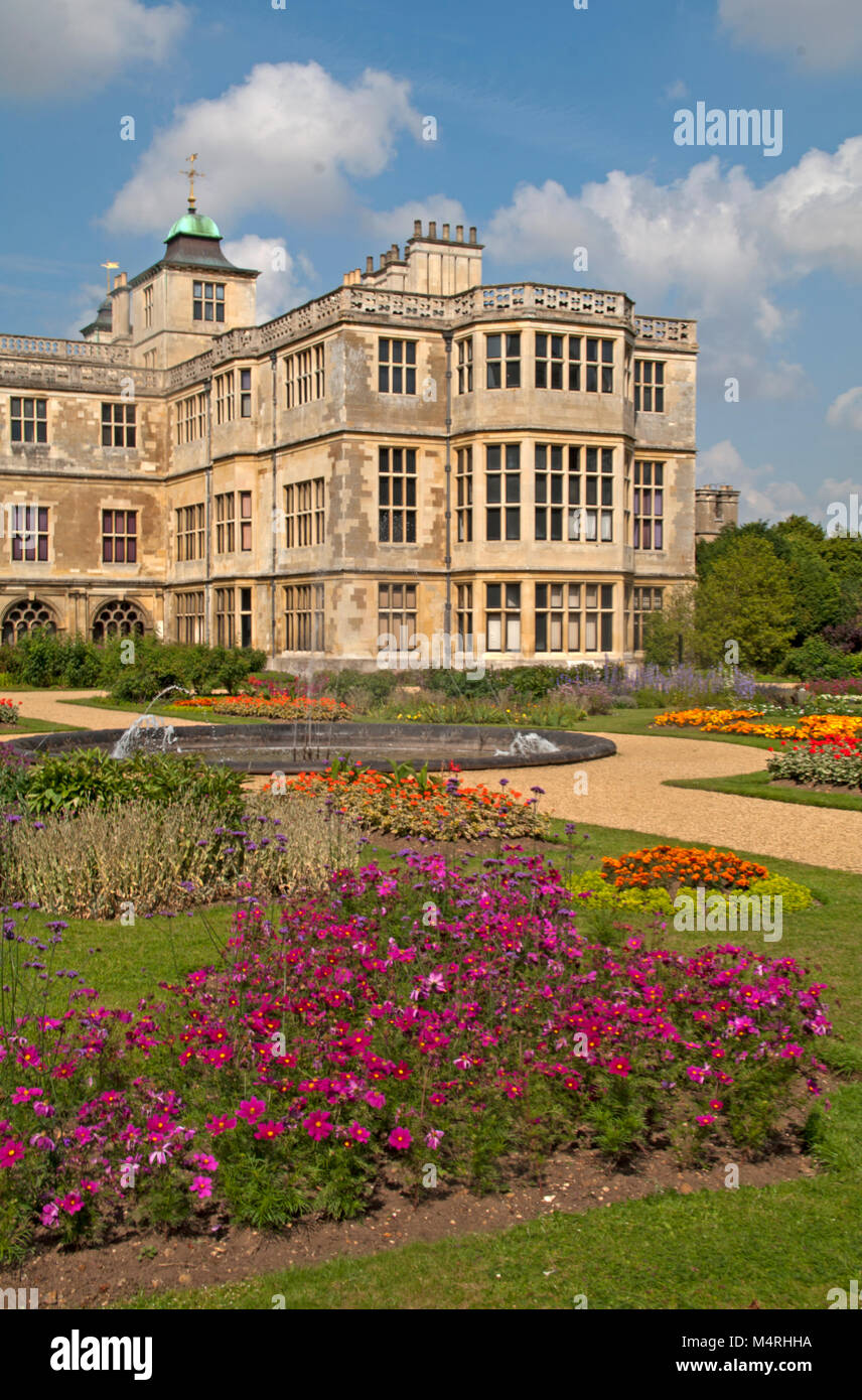 Audley End House, and Garden, Saffron Walden, Essex, England Stock ...