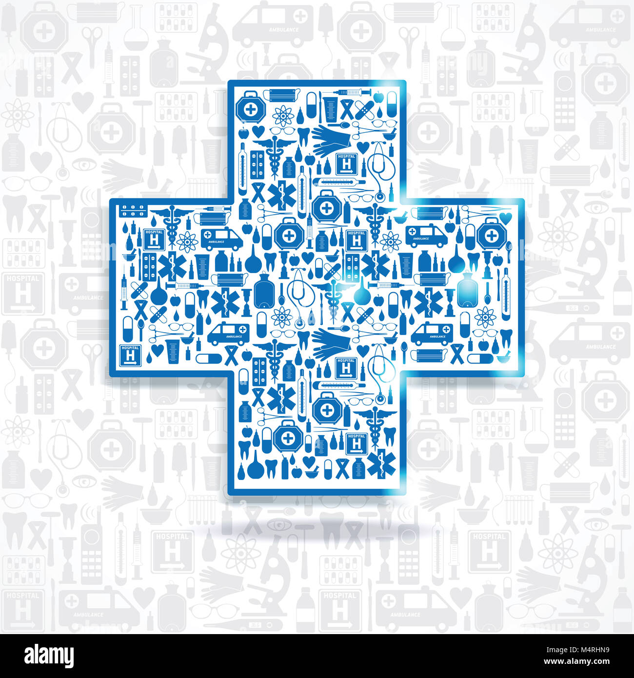 Medical Abstract Flayer Texture Background Stock Photo - Alamy