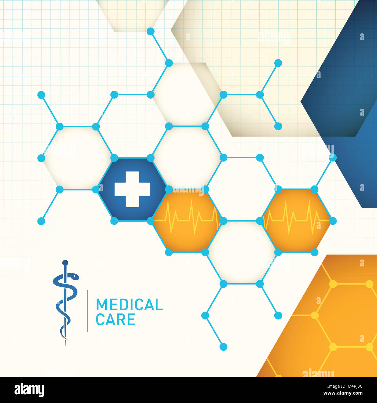 Medical Abstract Flayer Texture Background Stock Photo - Alamy