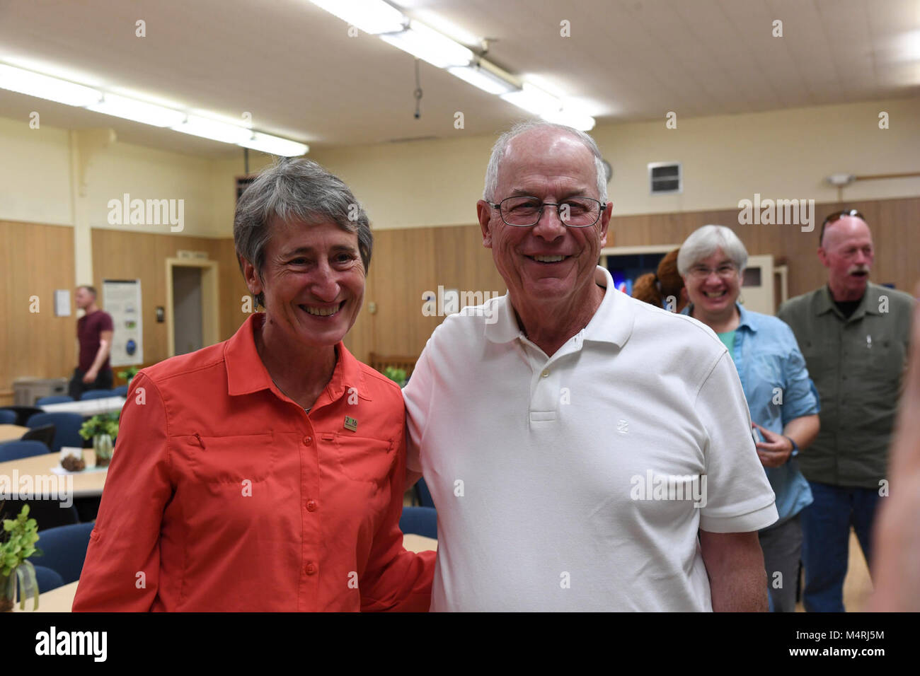 Secretary Jewell visits Glacier National Park. Meets Rangers and gets ...