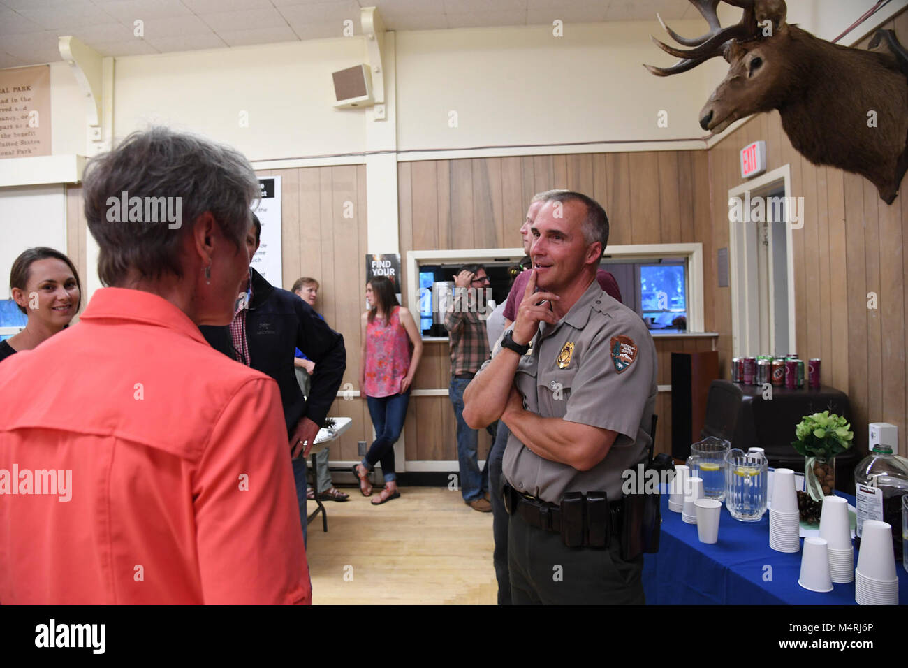 Secretary Jewell visits Glacier National Park. Meets Rangers and gets ...