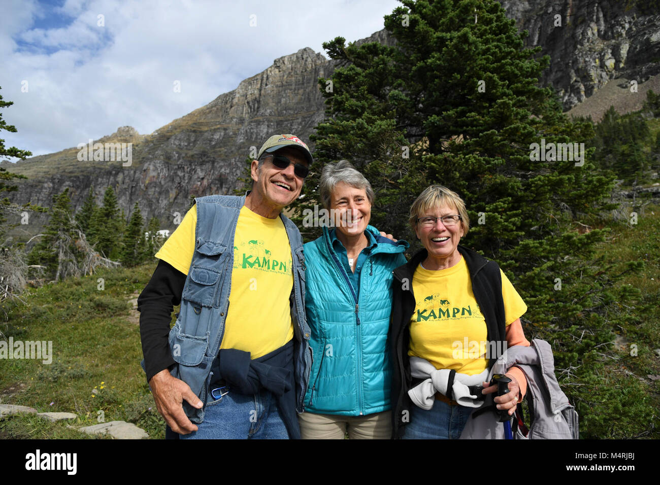 Secretary Jewell visits Glacier National Park. Meets Rangers and gets ...