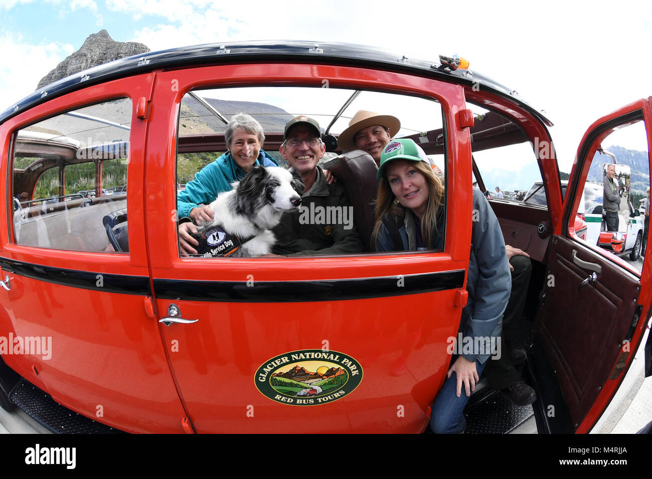 Secretary Jewell visits Glacier National Park. Meets Rangers and gets ...