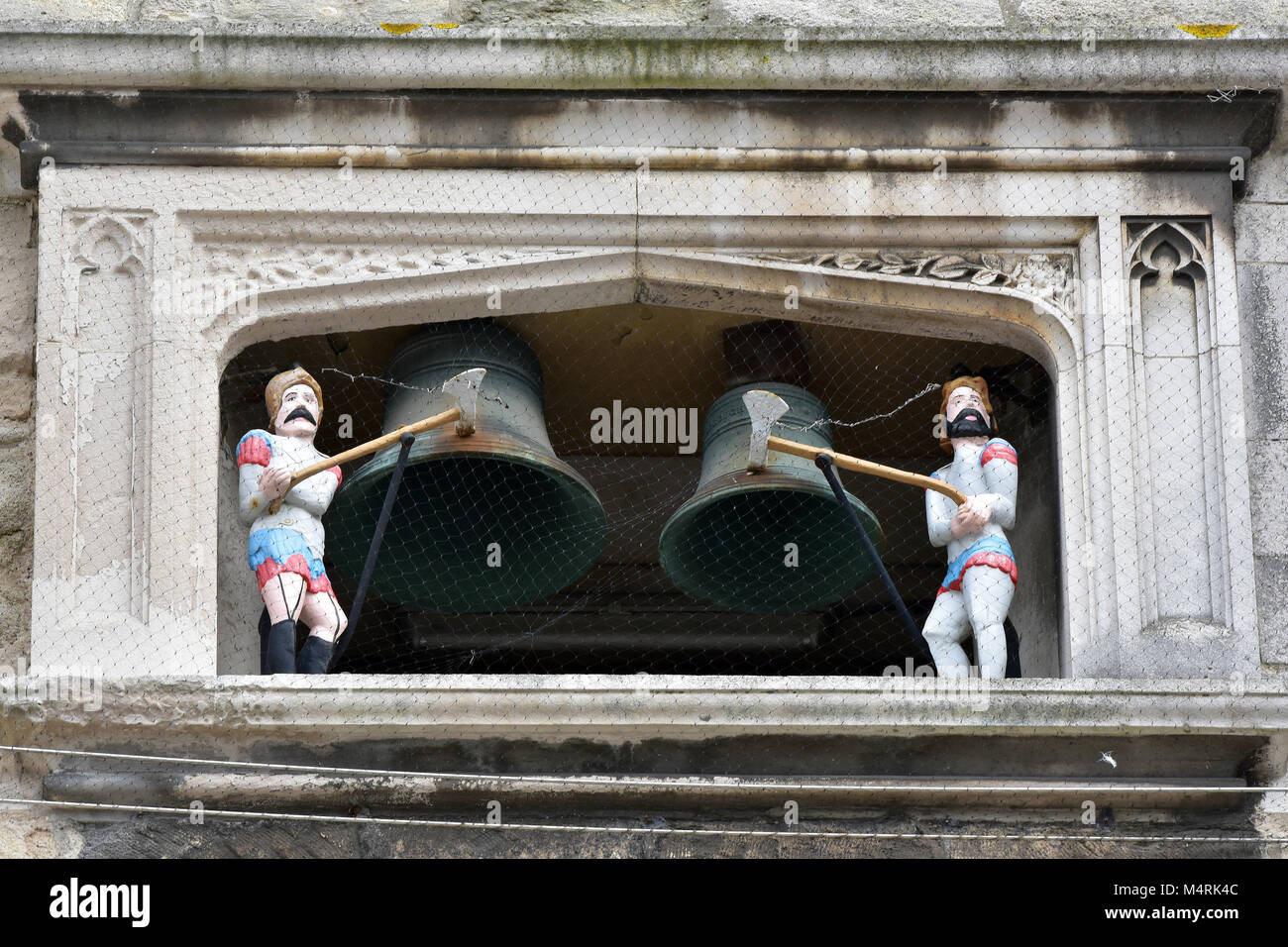 the chimes and bells automaton on the merchant navy memorial clock ...