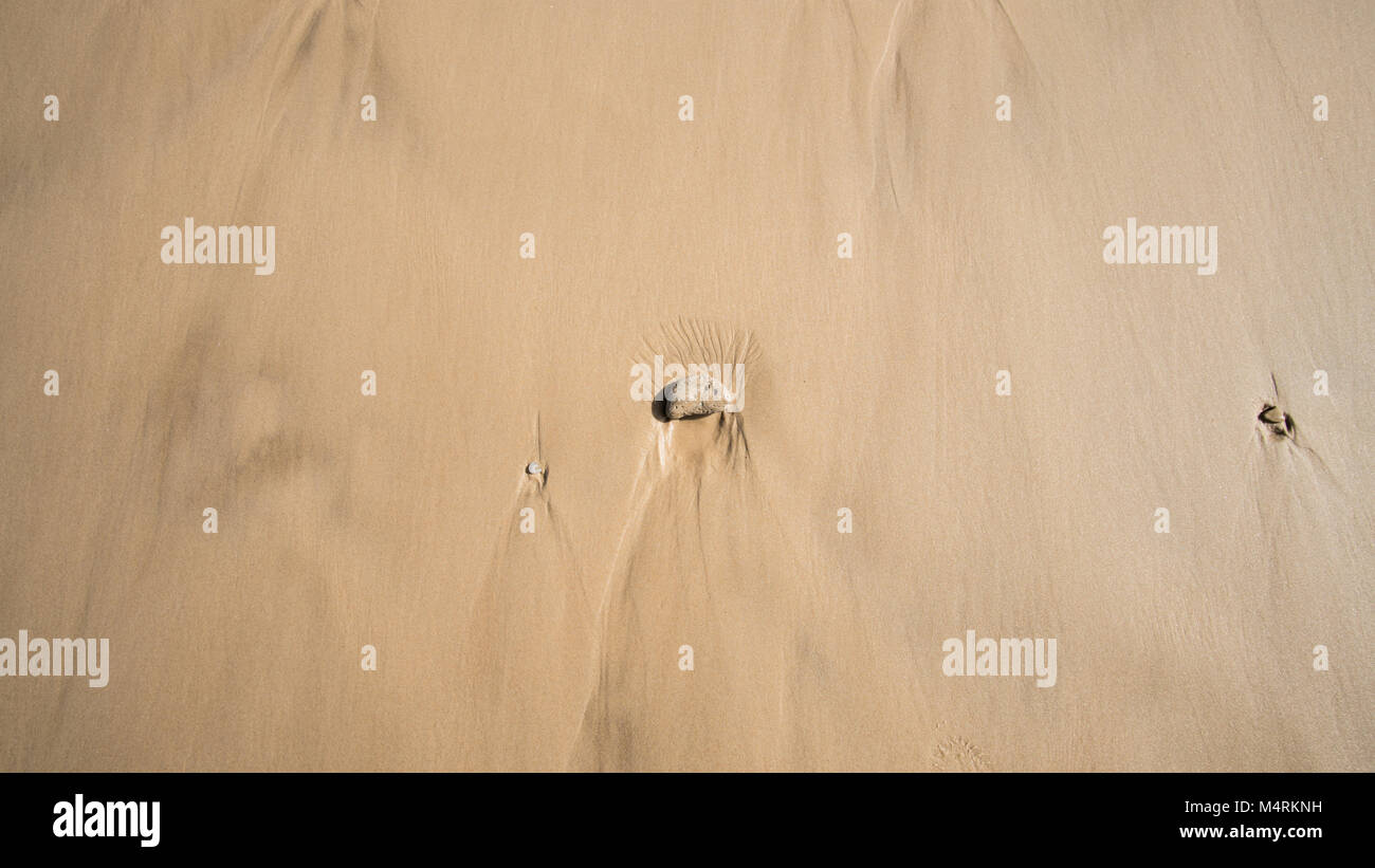 Sandy beach frame Stock Photo - Alamy