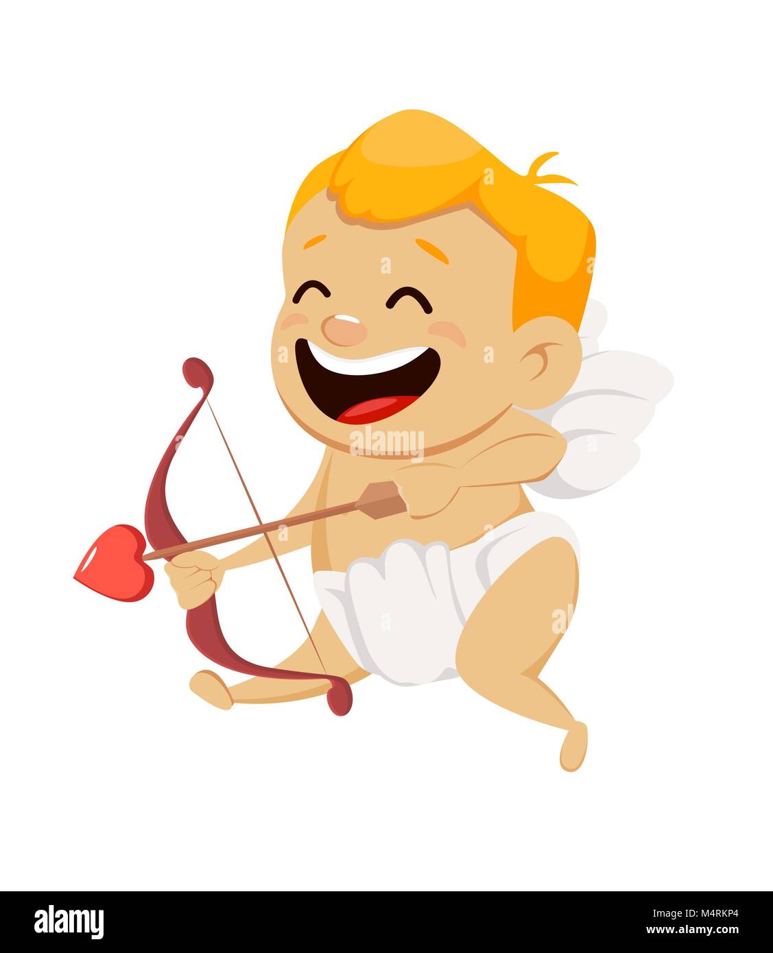 Cupid Shooting Arrows From Above