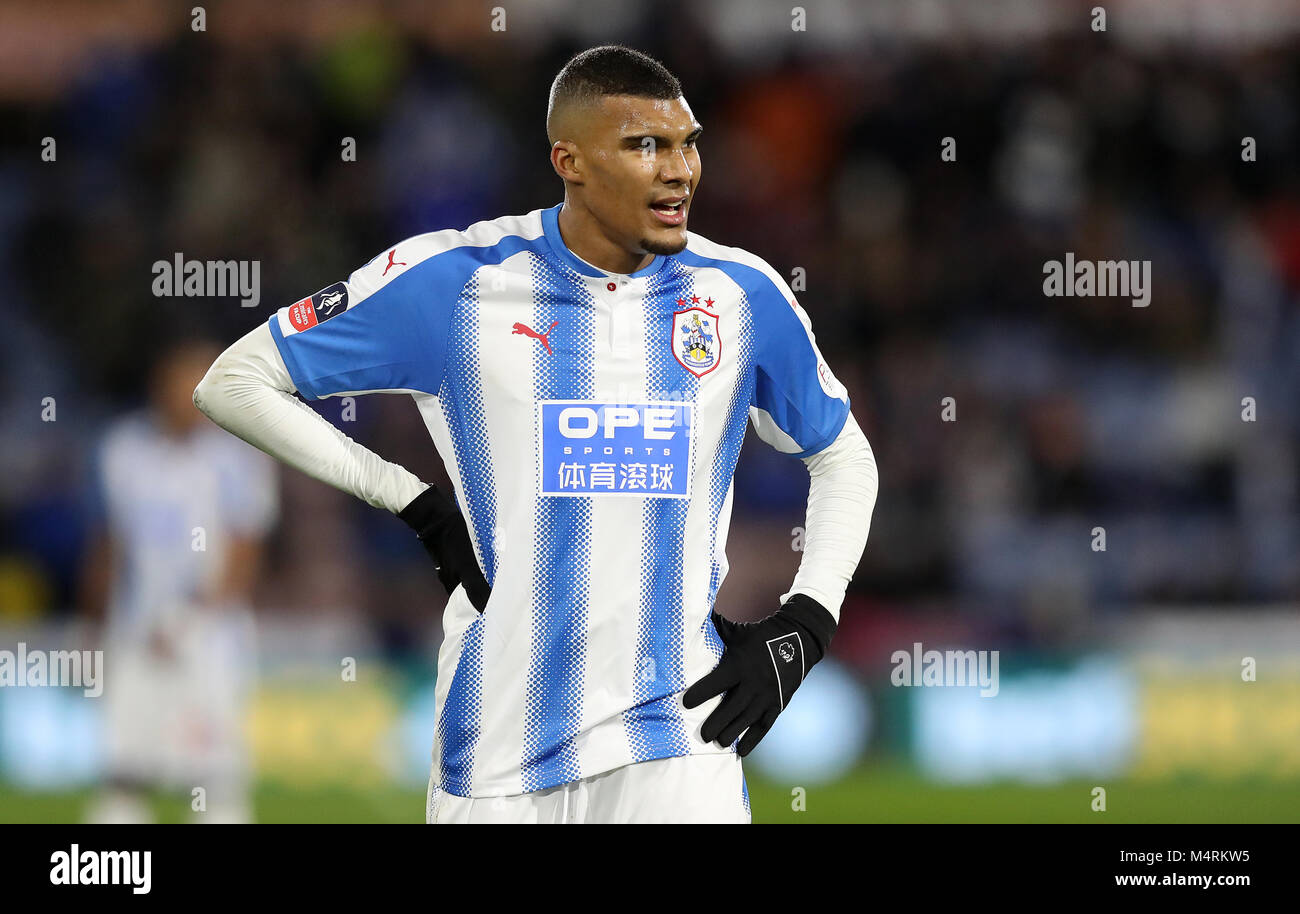 Huddersfield Town's Collin Quaner during the Emirates FA Cup, Fifth ...