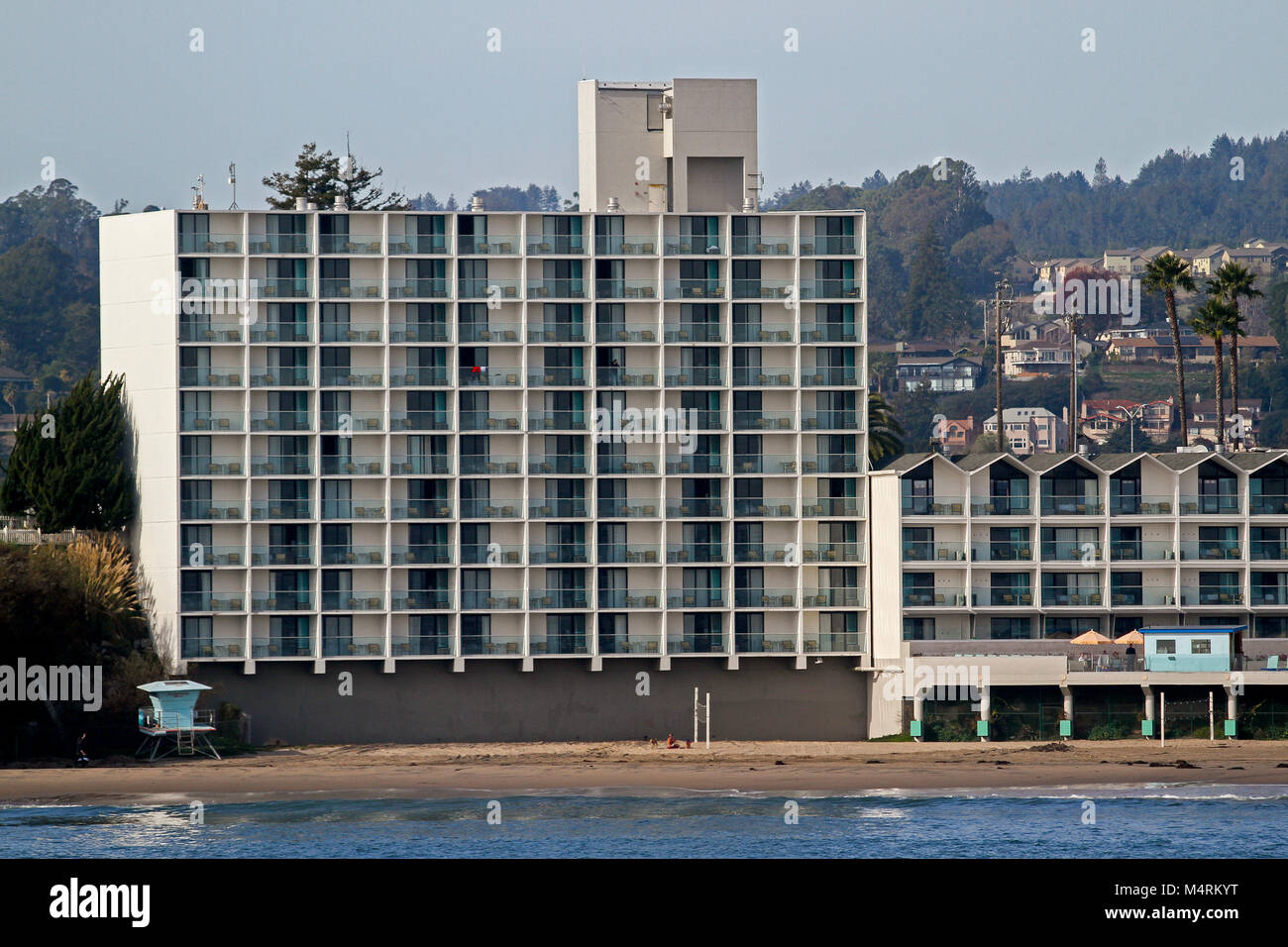 The Dream Inn Santa Cruz, Santa Cruz, California, United States Stock ...