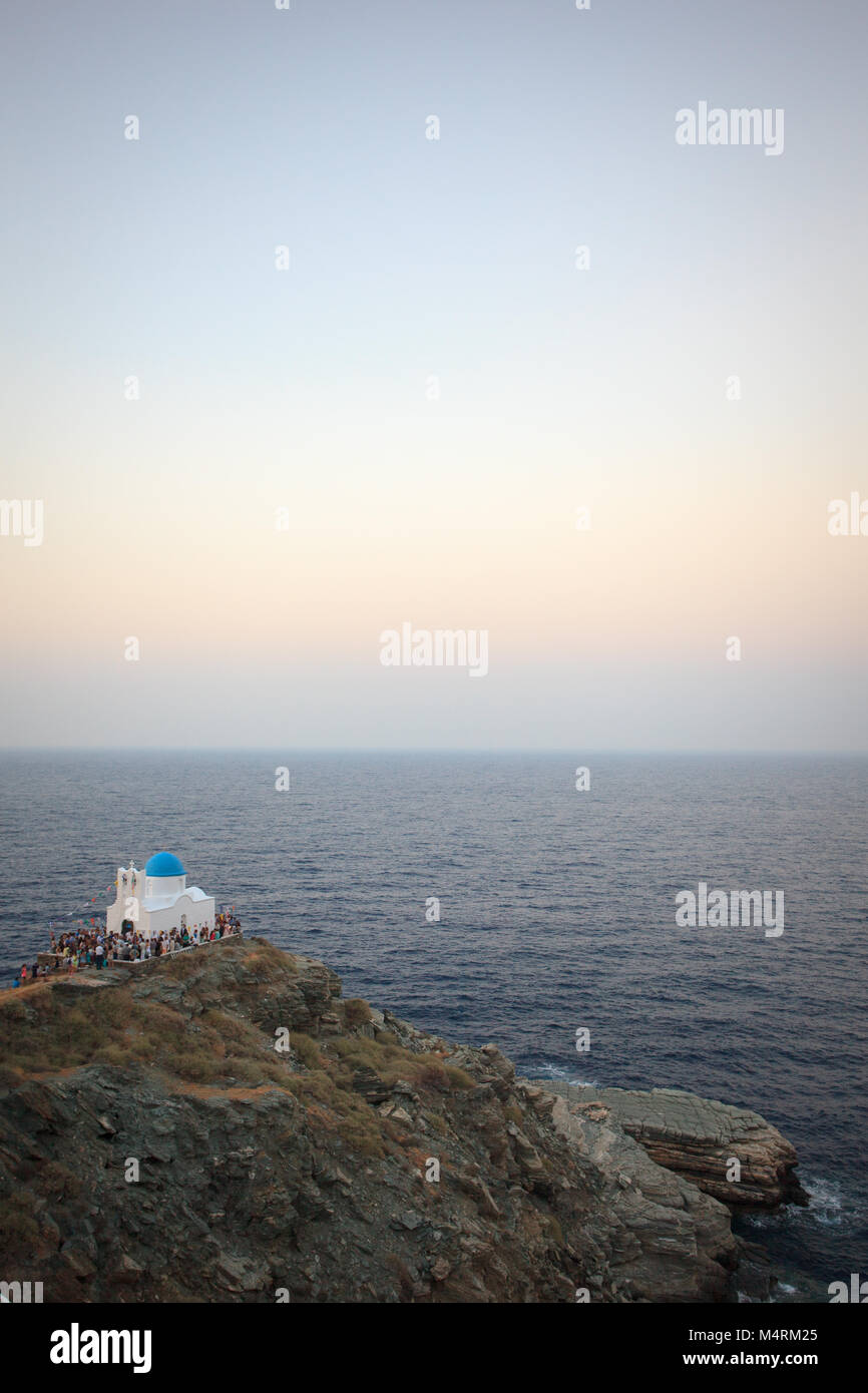 Panigiri, traditional feast at the Church of Seven Martyrs in Sifnos ...