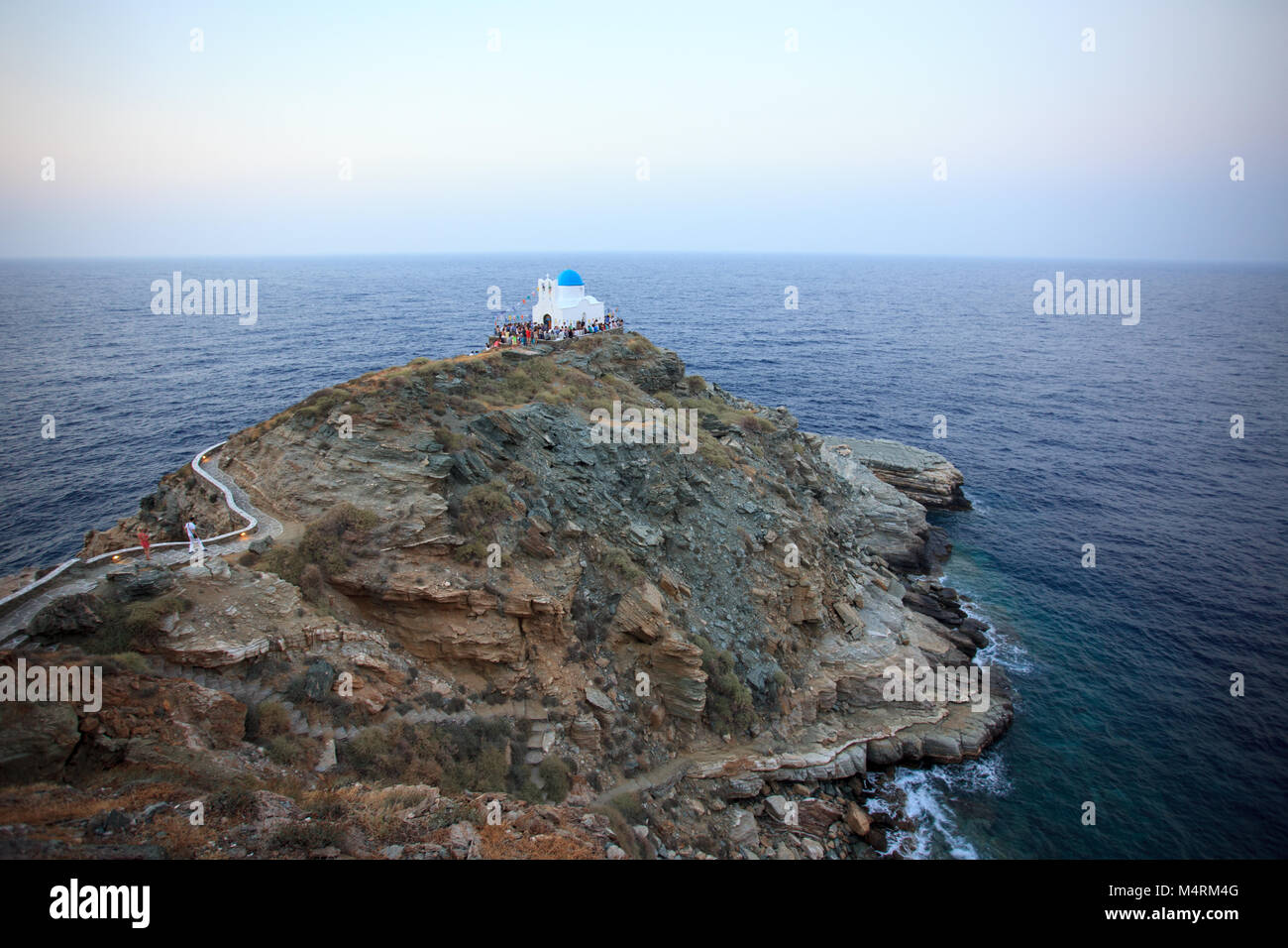 Panigiri, traditional feast at the Church of Seven Martyrs in Sifnos ...