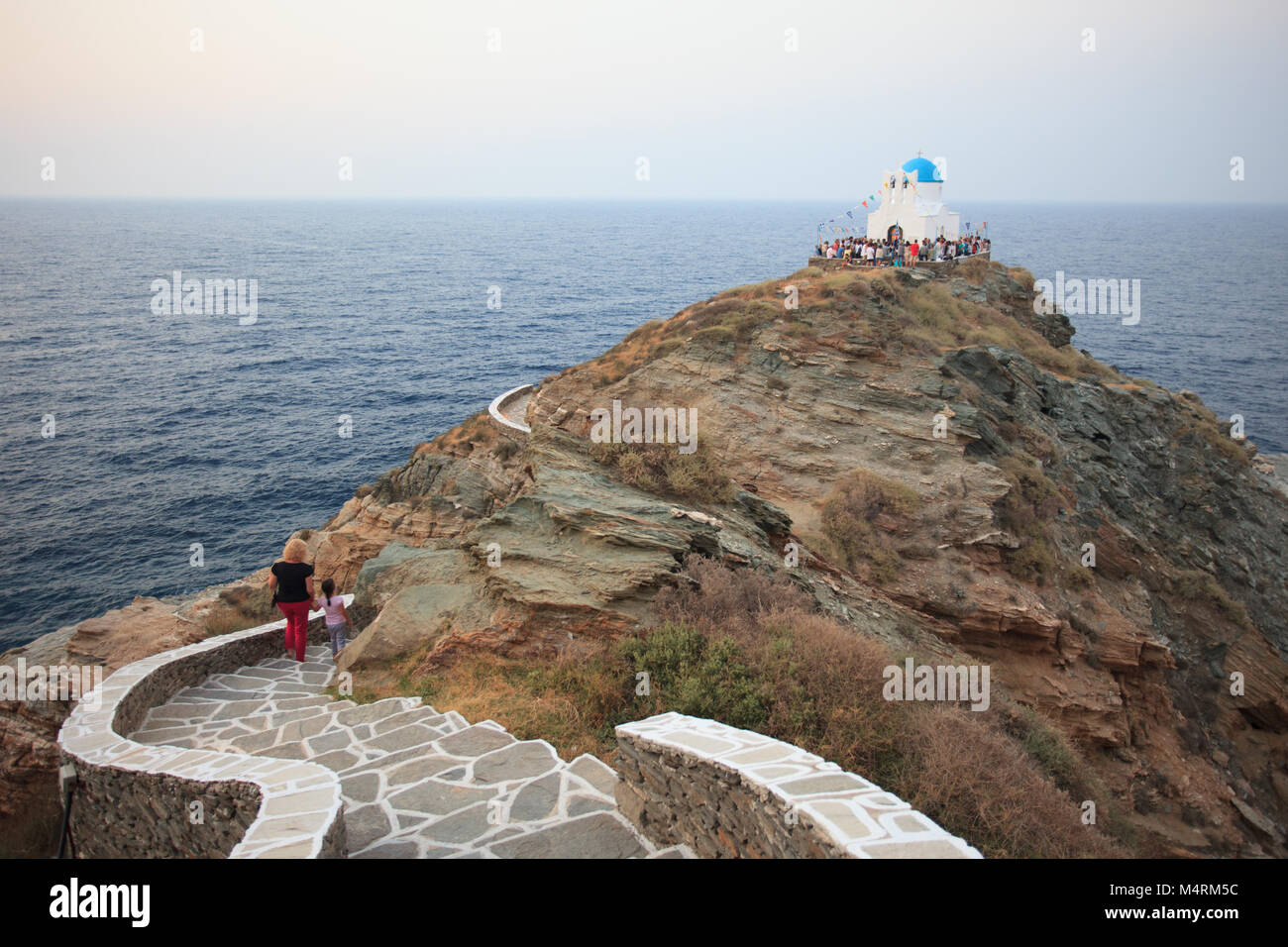 Panigiri, traditional feast at the Church of Seven Martyrs in Sifnos ...