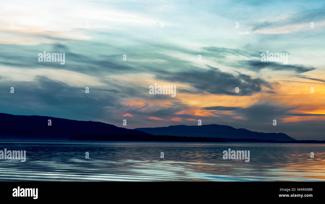 Bellingham washington sunset hi-res stock photography and images - Alamy
