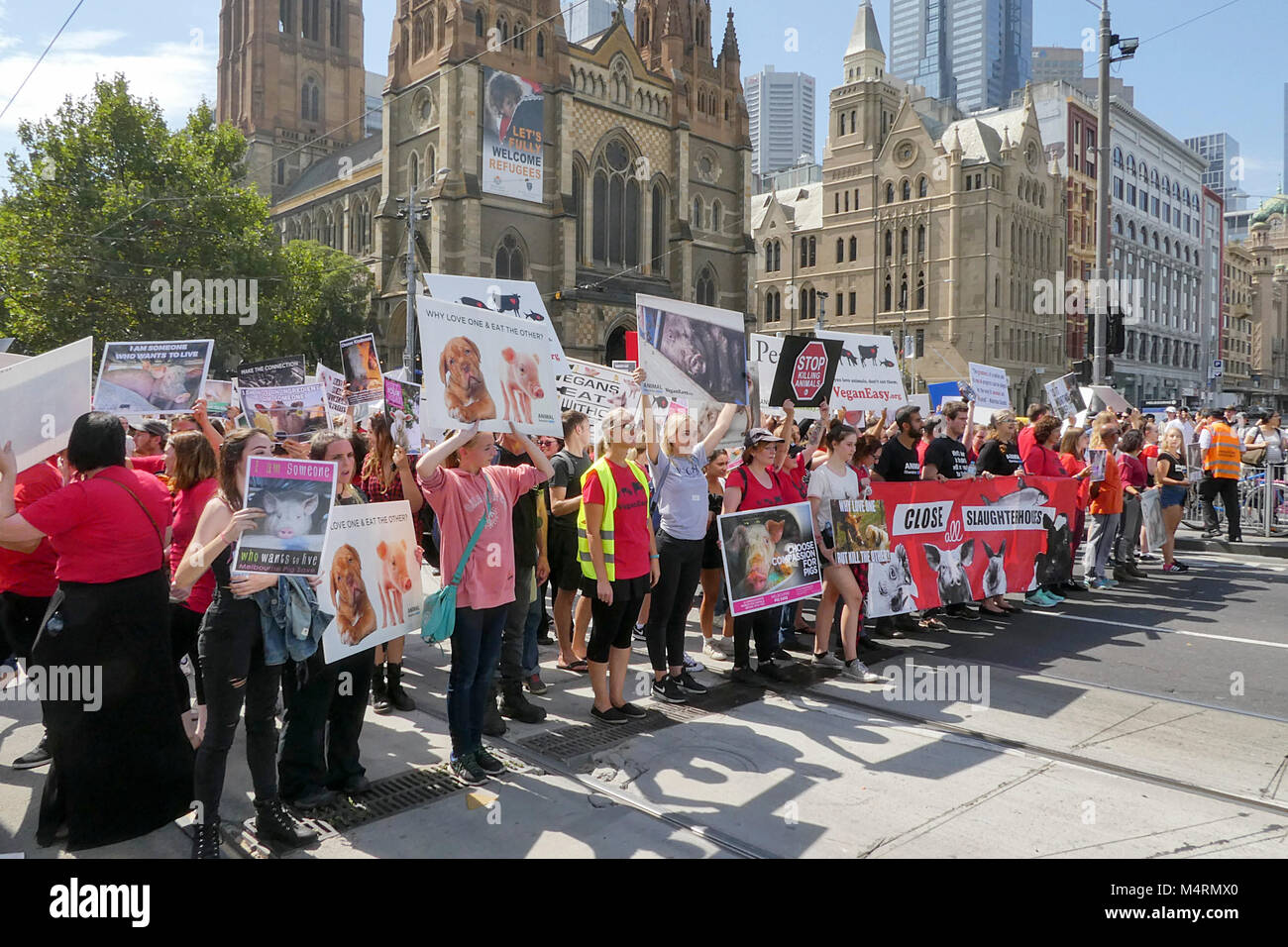 Animal testing protest hi-res stock photography and images - Alamy