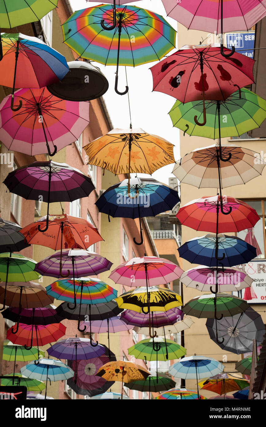 Folded umbrella hi-res stock photography and images - Alamy