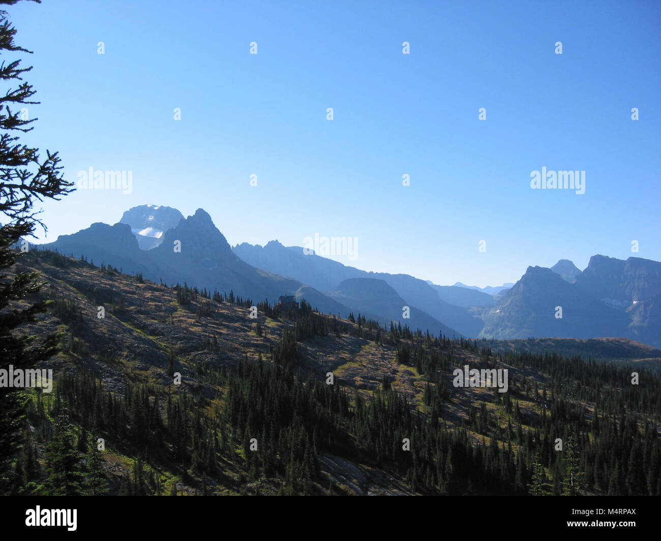 Glacier's beautiful backcountry Stock Photo - Alamy