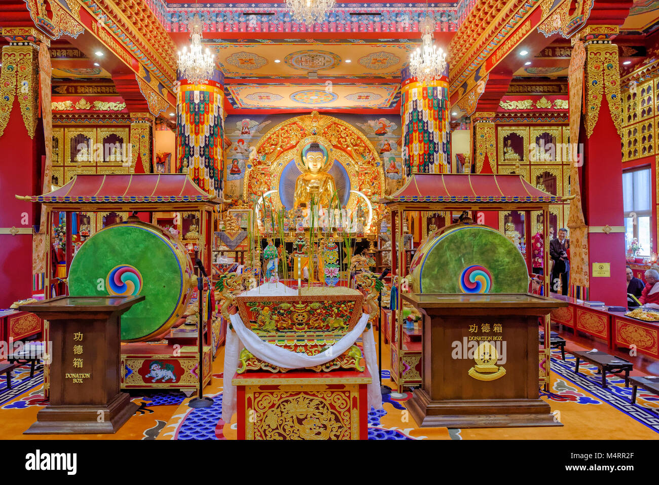 Tibetan New Year, Buddhist Festival, Losar, celebration at Thrangu ...