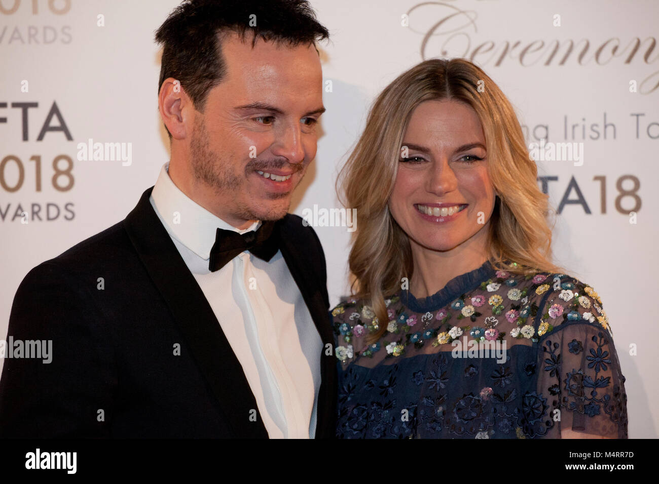 Andrew Scott andEva Birthistle at the IFTA Film & Drama Awards (The ...