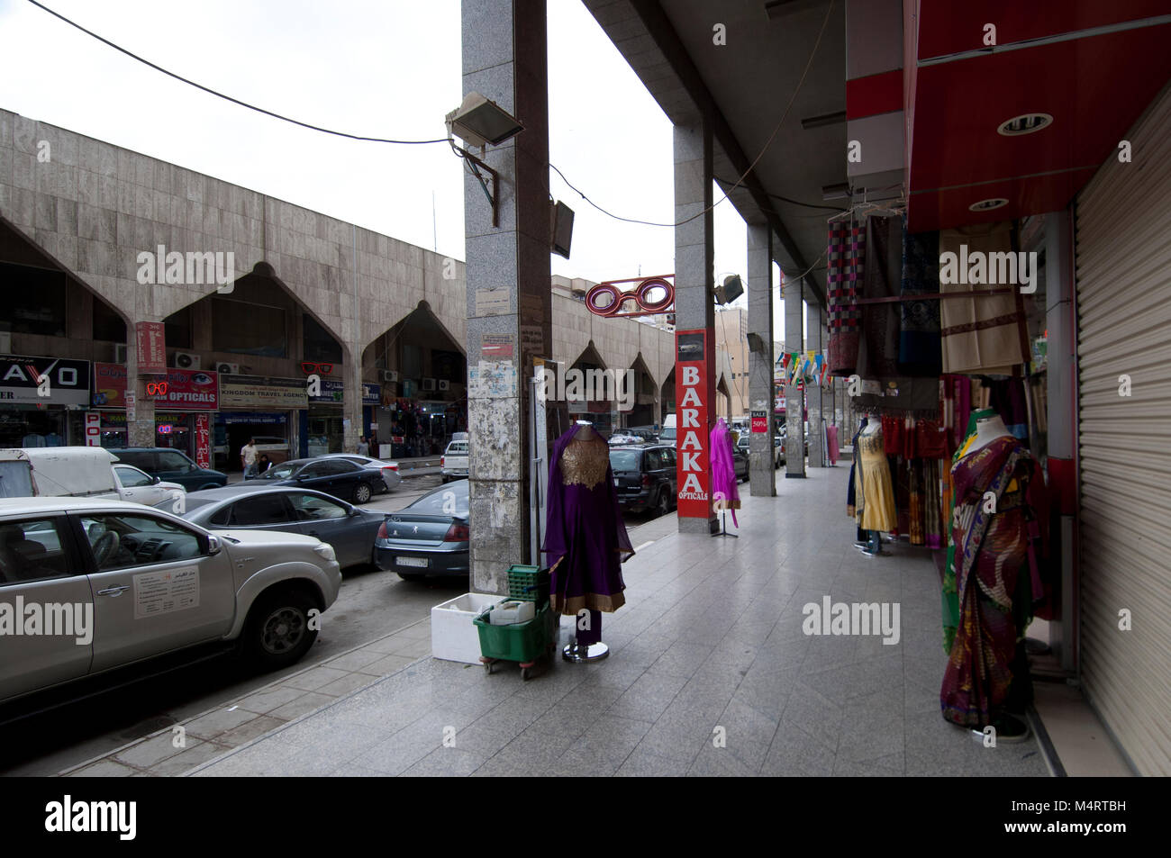 Shops and Shoppers in Old "Batha",Riyadh City Saudi Arabia, 01.12.2016 ...