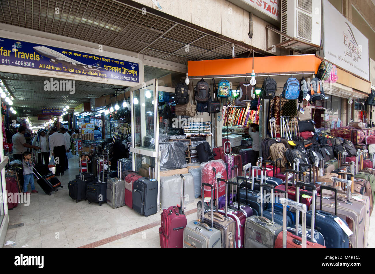 Shops and Shoppers in Old "Batha",Riyadh City Saudi Arabia, 01.12.2016 ...