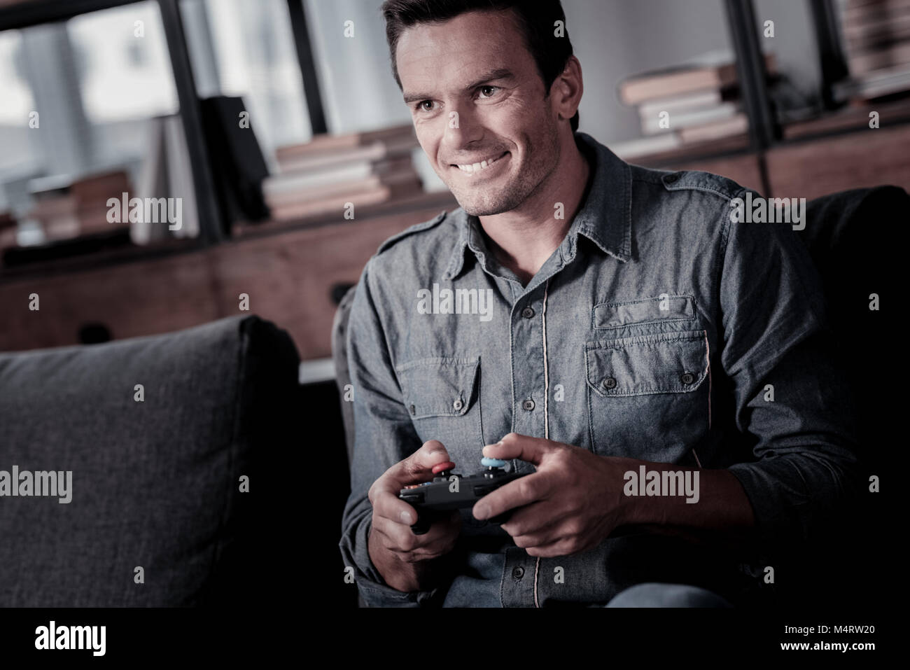 Adult video games screen hi-res stock photography and images - Alamy