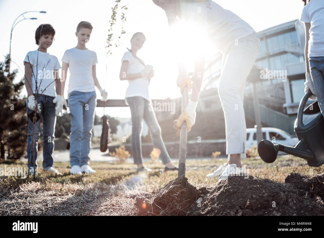 Love digging hi-res stock photography and images - Alamy