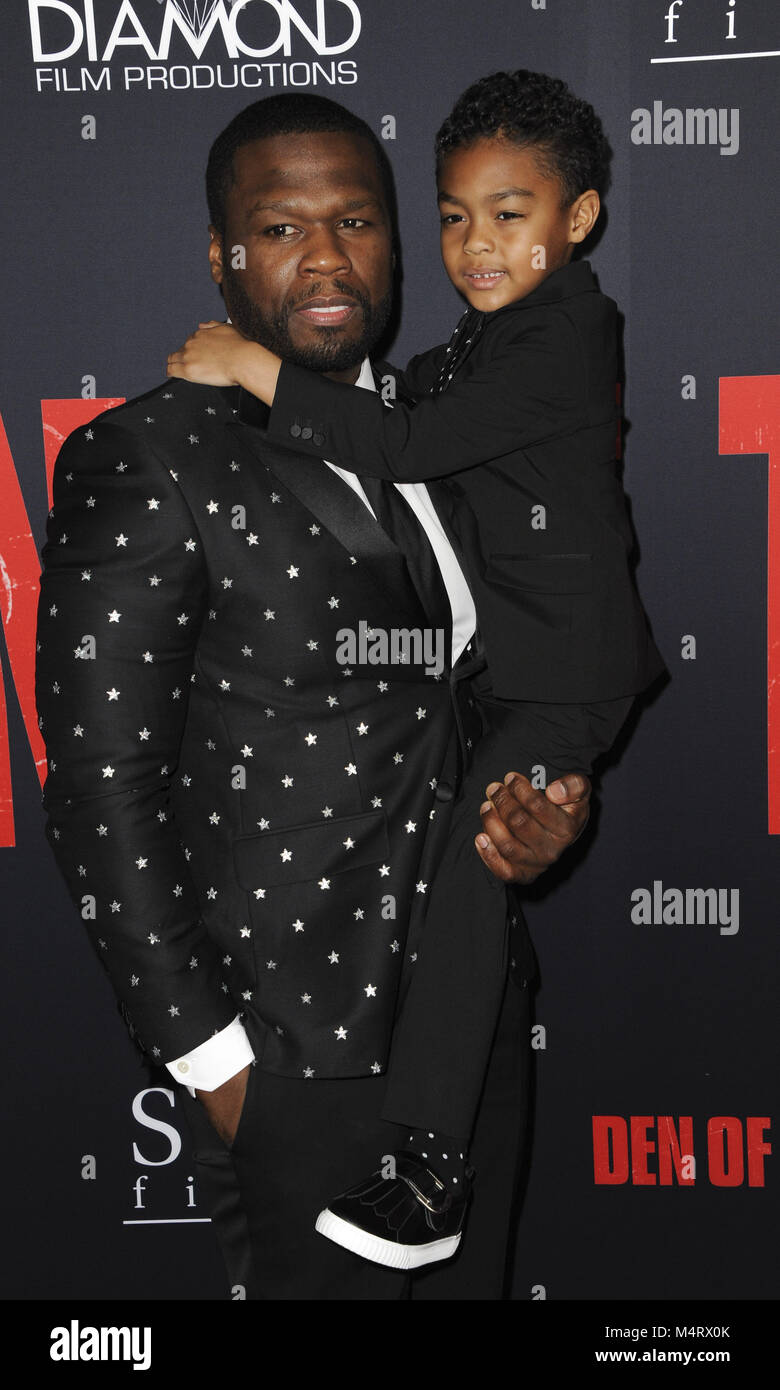 Film Premiere of 'Den of Thieves' Featuring: Sire Jackson, Curtis ...
