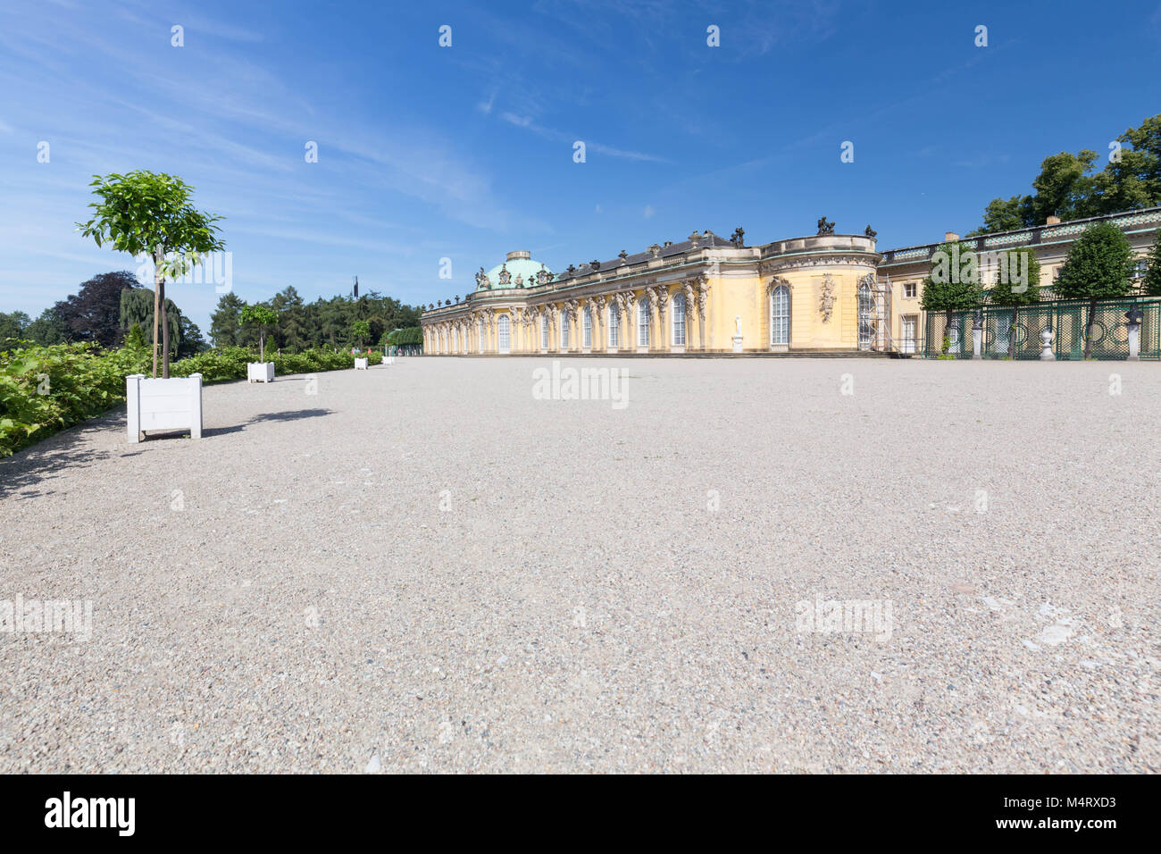 Historic gardens and palace architecture in Potsdam Stock Photo - Alamy