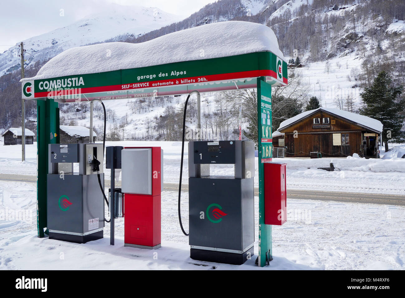 Village Gas Station High Resolution Stock Photography and Images - Alamy