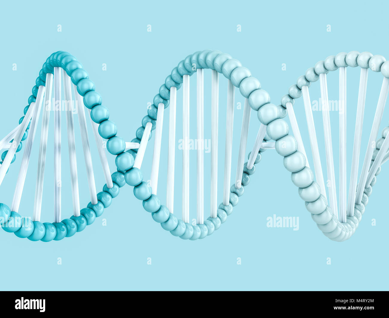 DNA chain. Abstract scientific background. Beautiful illustraion ...