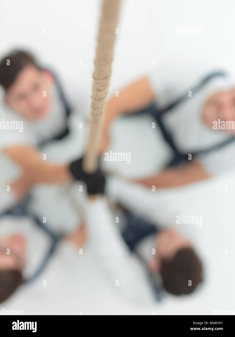 background image is a group of workers rising up Stock Photo - Alamy