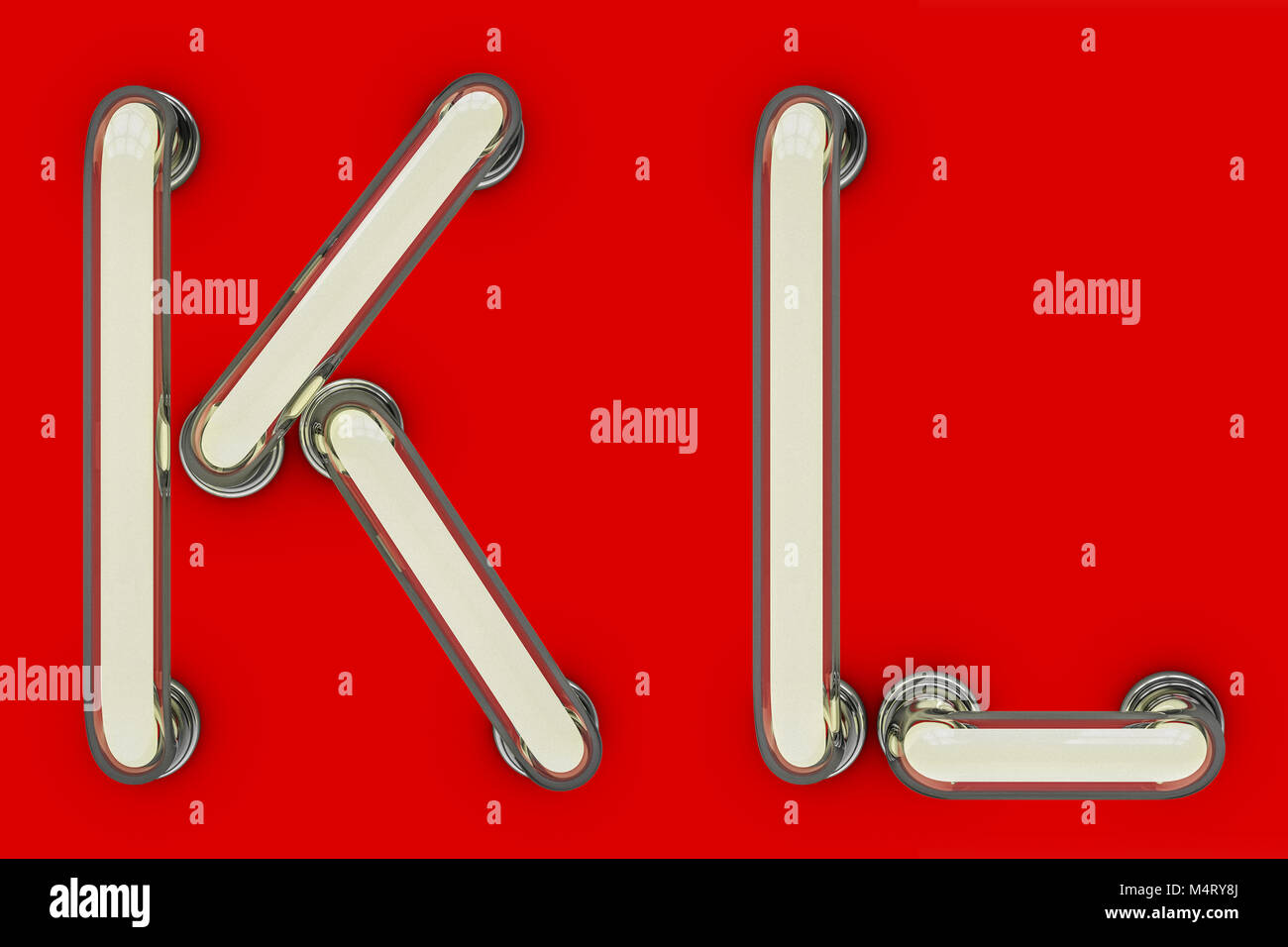 Illuminated letter l hi-res stock photography and images - Alamy