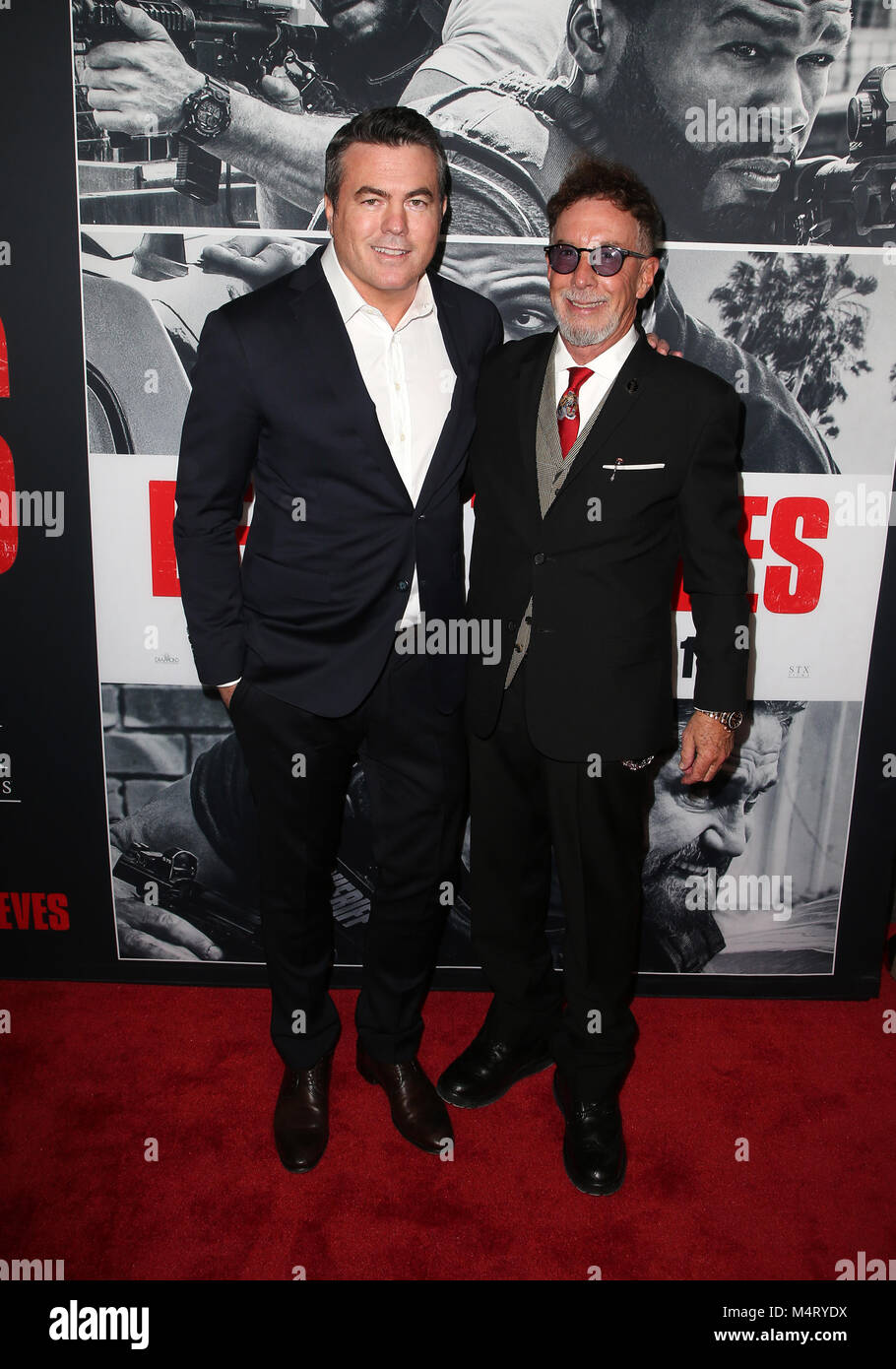 Premiere of STX Films' 'Den Of Thieves' - Arrivals Featuring: Tucker ...