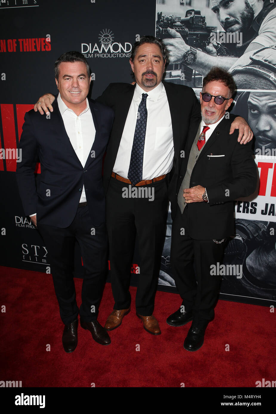 Premiere of STX Films' 'Den Of Thieves' - Arrivals Featuring: Tucker ...