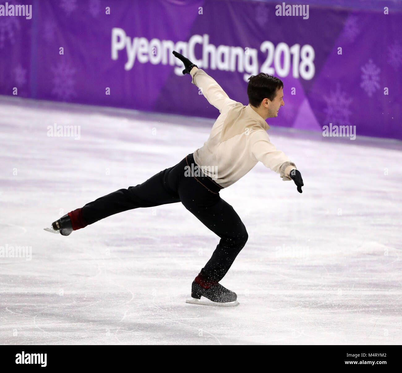 Gangneung, South Korea. 17th Feb, 2018. ALEXEI BYCHENKO of Israel ...
