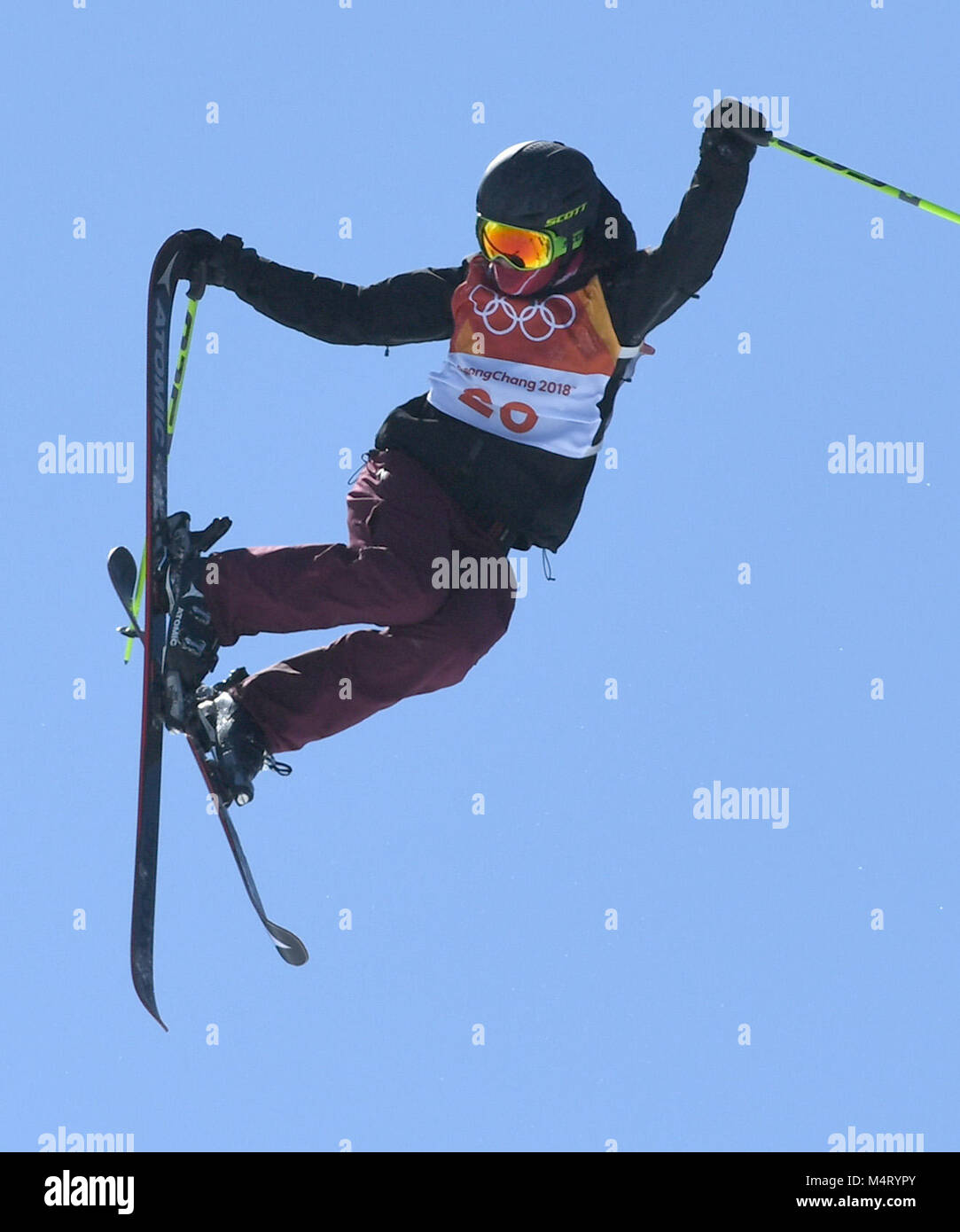 Pyeongchang, South Korea. 17th Feb, 2018. Lara Wolf from Austria during ...