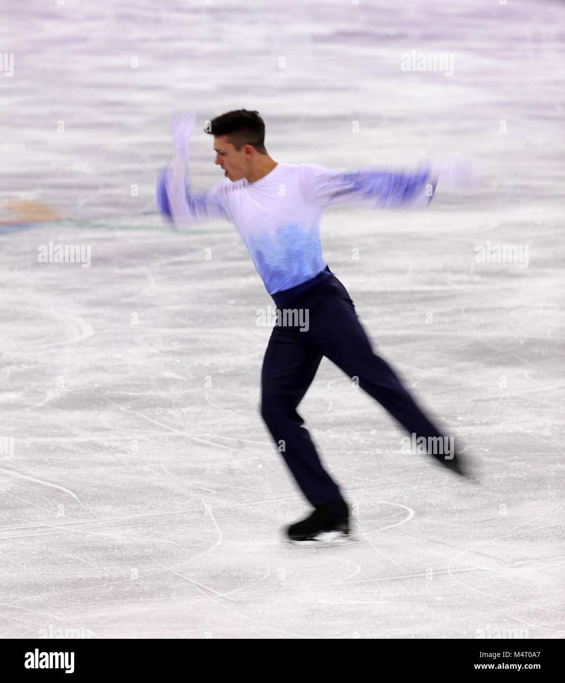Gangneung, South Korea. 17th Feb, 2018. DANIEL SAMOHIN of Israel during ...
