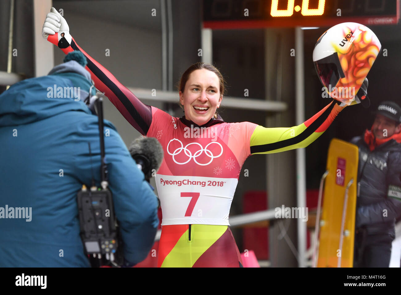 Jacqueline LOELLING (GER), jubilation, Freude, Begeisterung ueber Platz ...